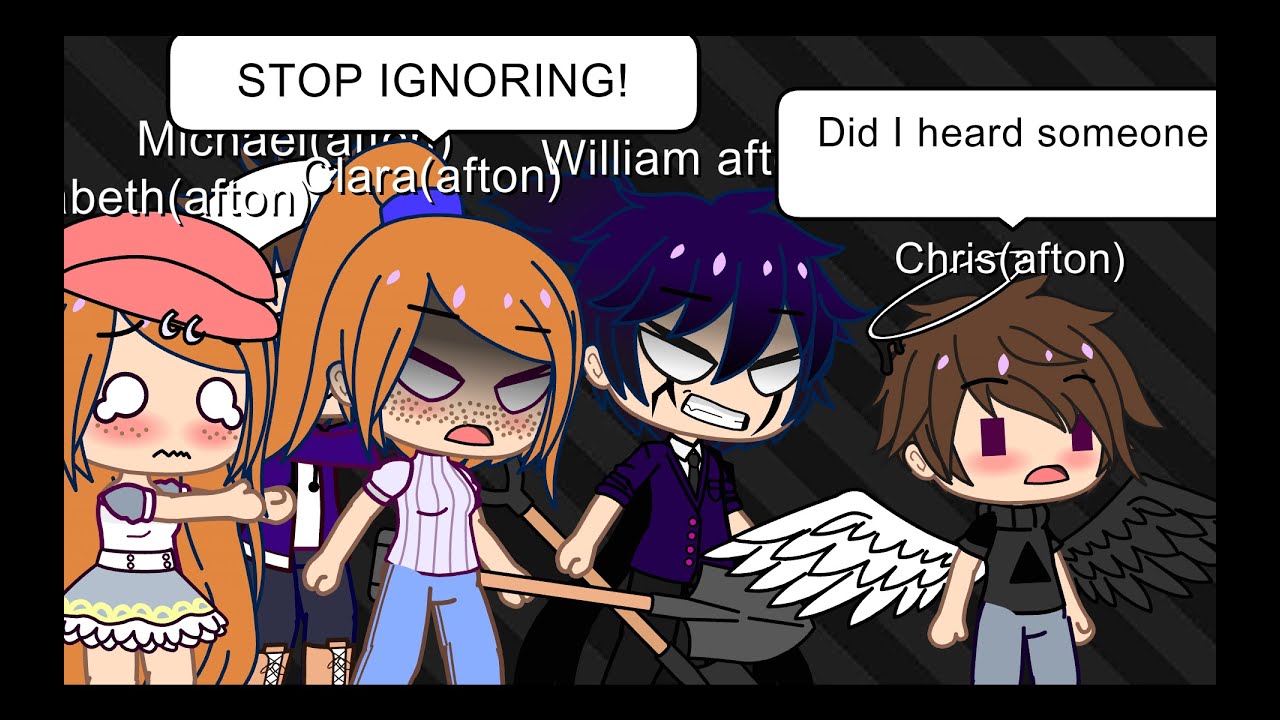 Chris Afton stuck for 24 hours ~ Ignoring his family | The Afton Family ...