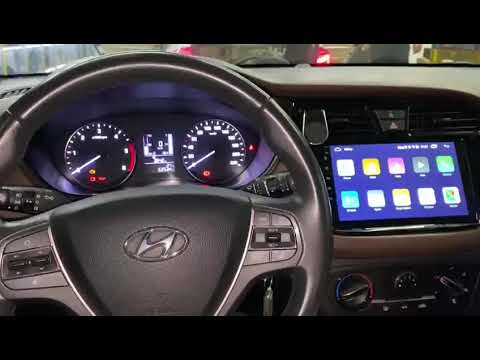 hyundai i20 oem android multimedya montajımız sahibine hayırlı olsun