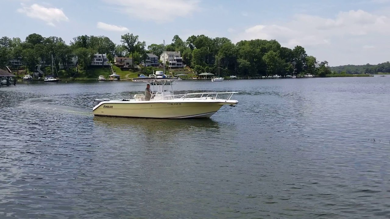 2002 Angler 2900 CC - YouTube