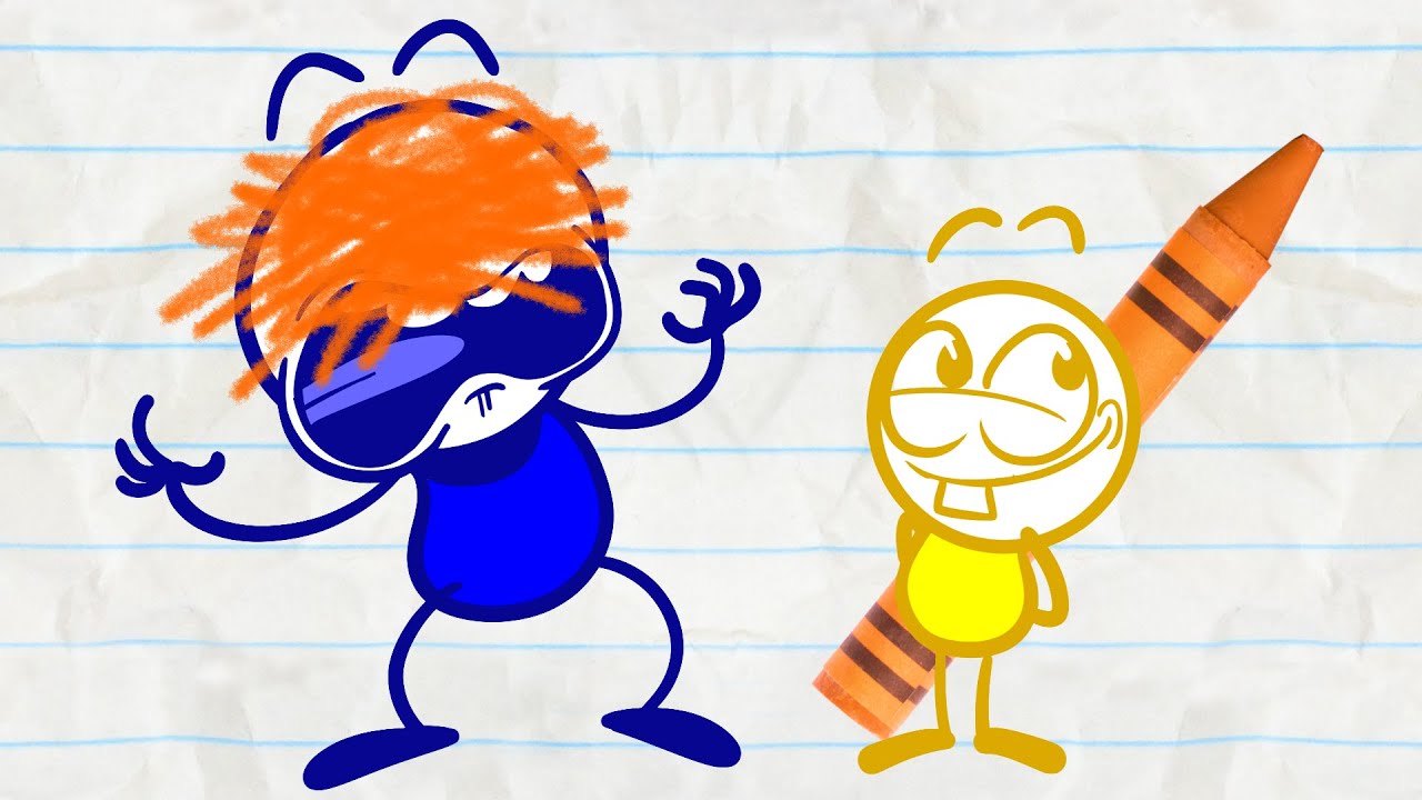 Pencilmate Tries to Draw with CRAYONS! - Pencilmation India | Animation ...