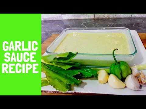 GARLIC SAUCE RECIPE || TRINI ||TRINBAGO 🇹🇹 - YouTube