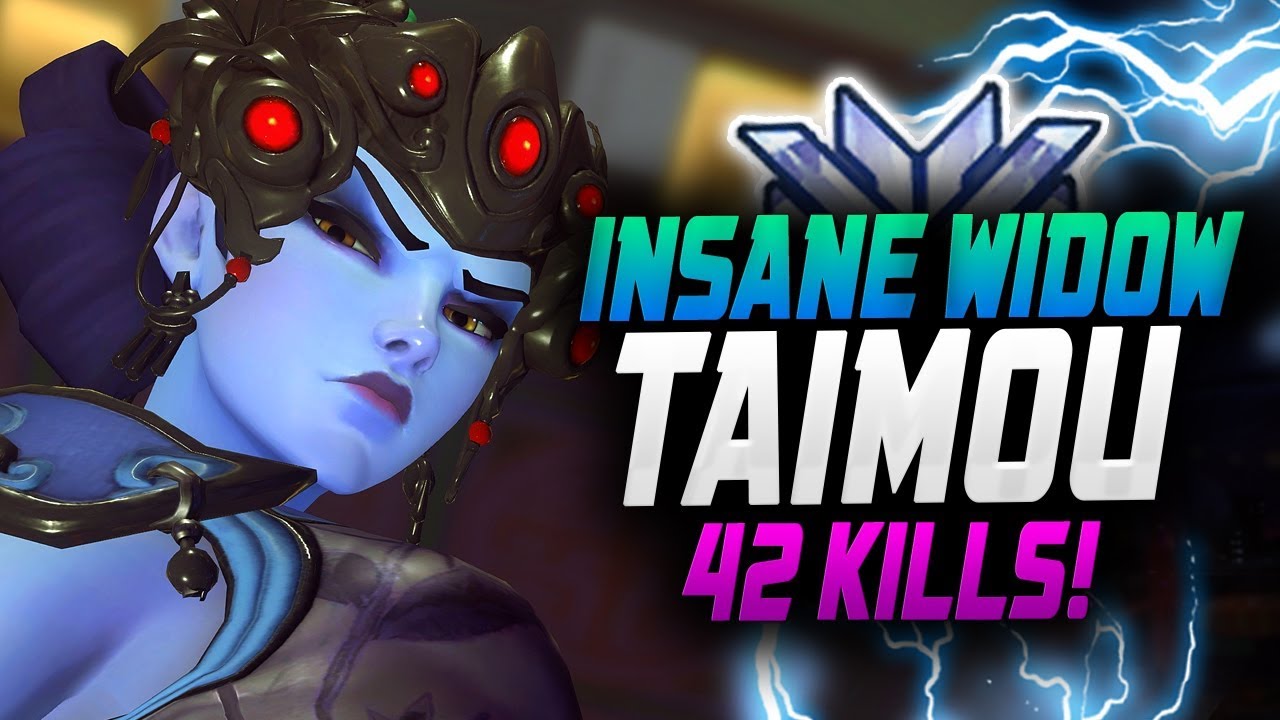 PRO WIDOW DOMINATING COMPETITIVE PLAY - Taimou! [ OVERWATCH SEASON 14 ...