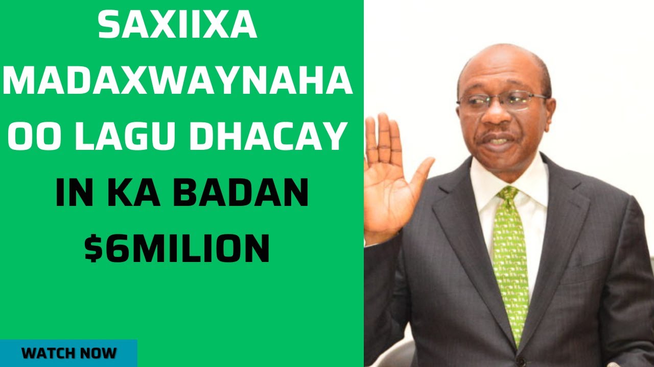 Saxiixa Madaxwaynaha oo lagu dhacay in ka badan $6milion|dhibaatada ...