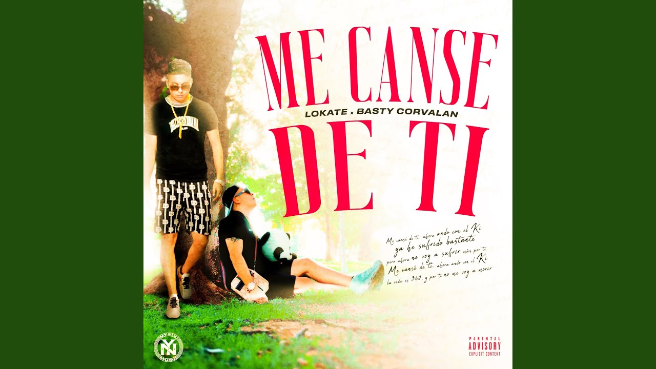 Me Canse de Ti - YouTube