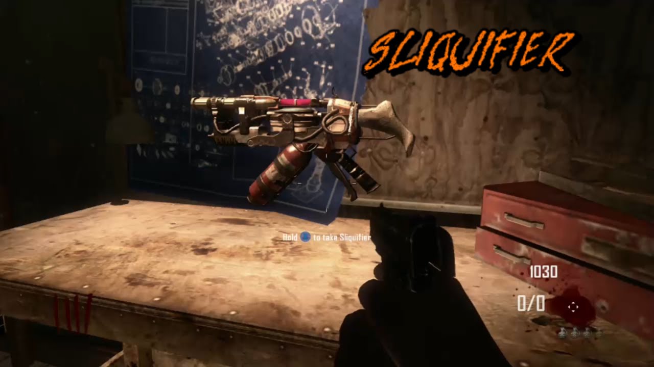 Call of duty black ops 2 zombies:Building the Sliquifier! - YouTube