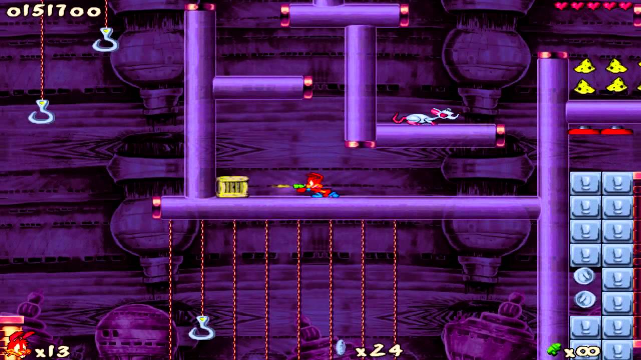 Walkthrough FR l Jazz Jackrabbit 2 l (Spaz) Partie 3 : Laboratoire ...