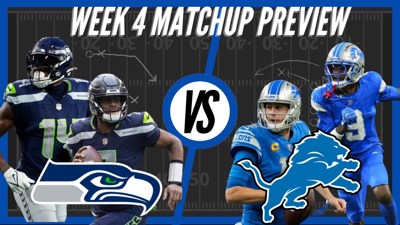 Seattle Seahawks vs Detroit Lions | Week 4 Preview - YouTube