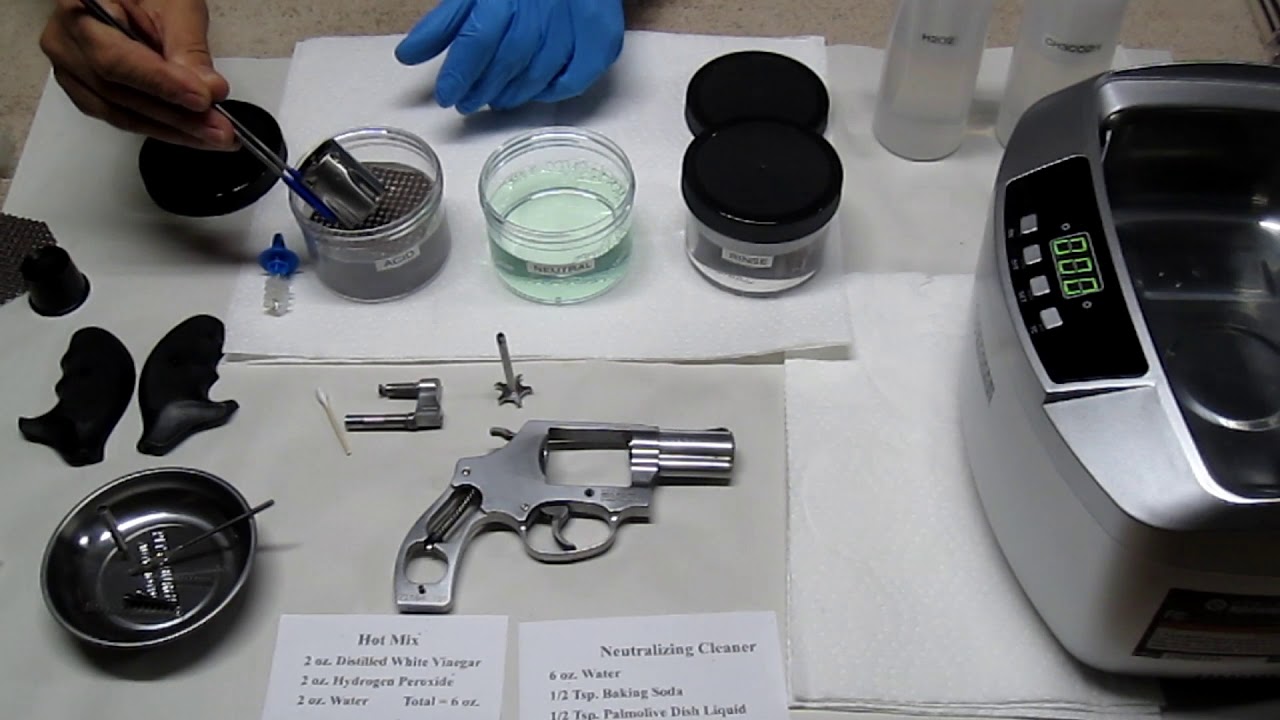 Chemically Remove Burn Rings From Stainless Steel Cylinder and Chambers ...