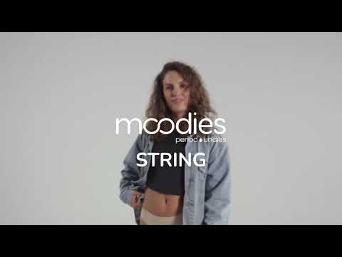 Nieuw: Absorberende Menstruatie String - Moodies Undies