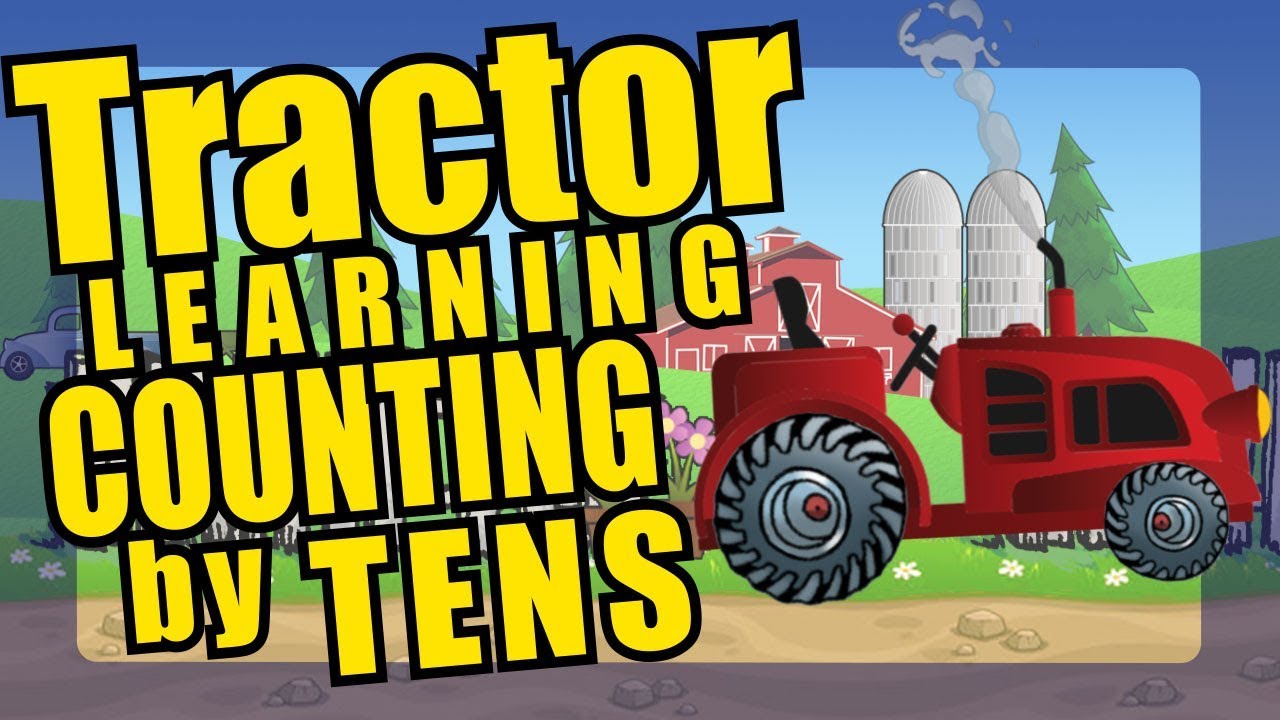 Counting by Tens Tractor Parade - YouTube