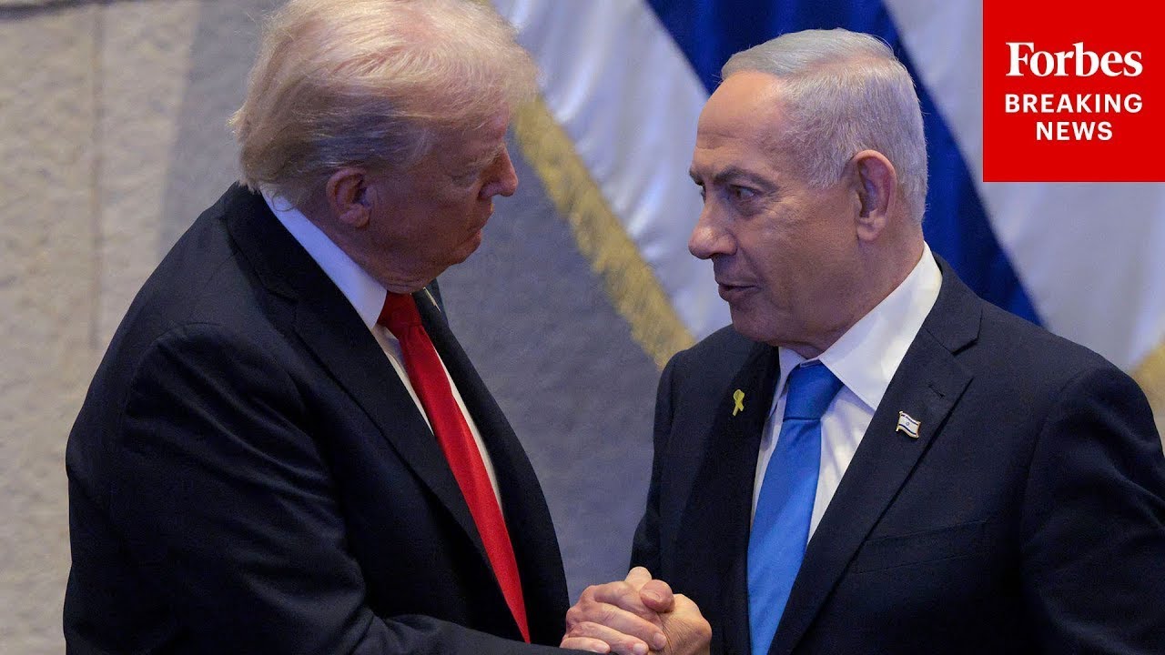 FULL REMARKS: Israeli PM Benjamin Netanyahu Praises U.S., Trump To ...