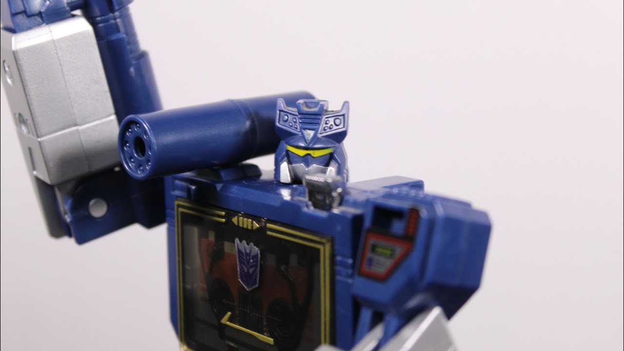Transformer g1 reissue Soundwave review - YouTube