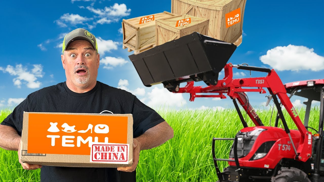 I BOUGHT COUNTERFEIT TRACTOR ATTACHMENTS FROM TEMU! - YouTube