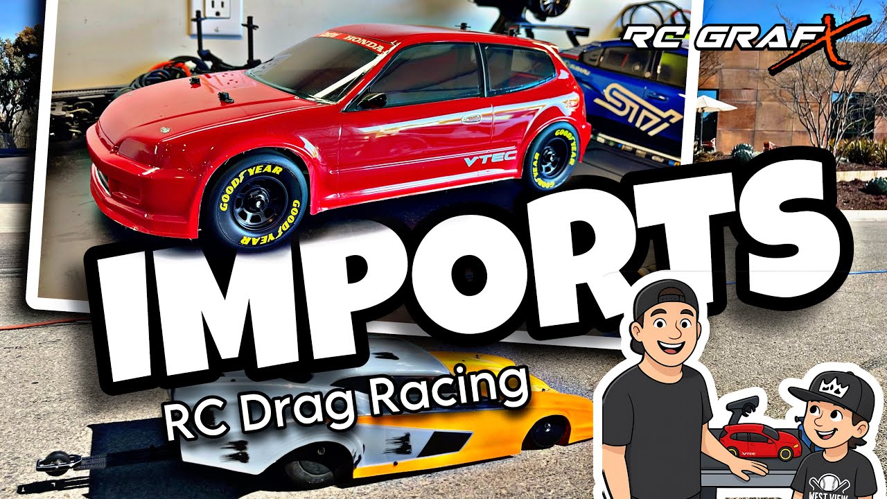 IMPORTS RC Drag Racing - YouTube