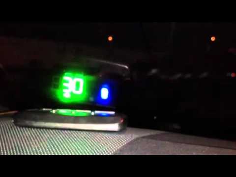 LEXUS CT200h LED HUD head up display - YouTube
