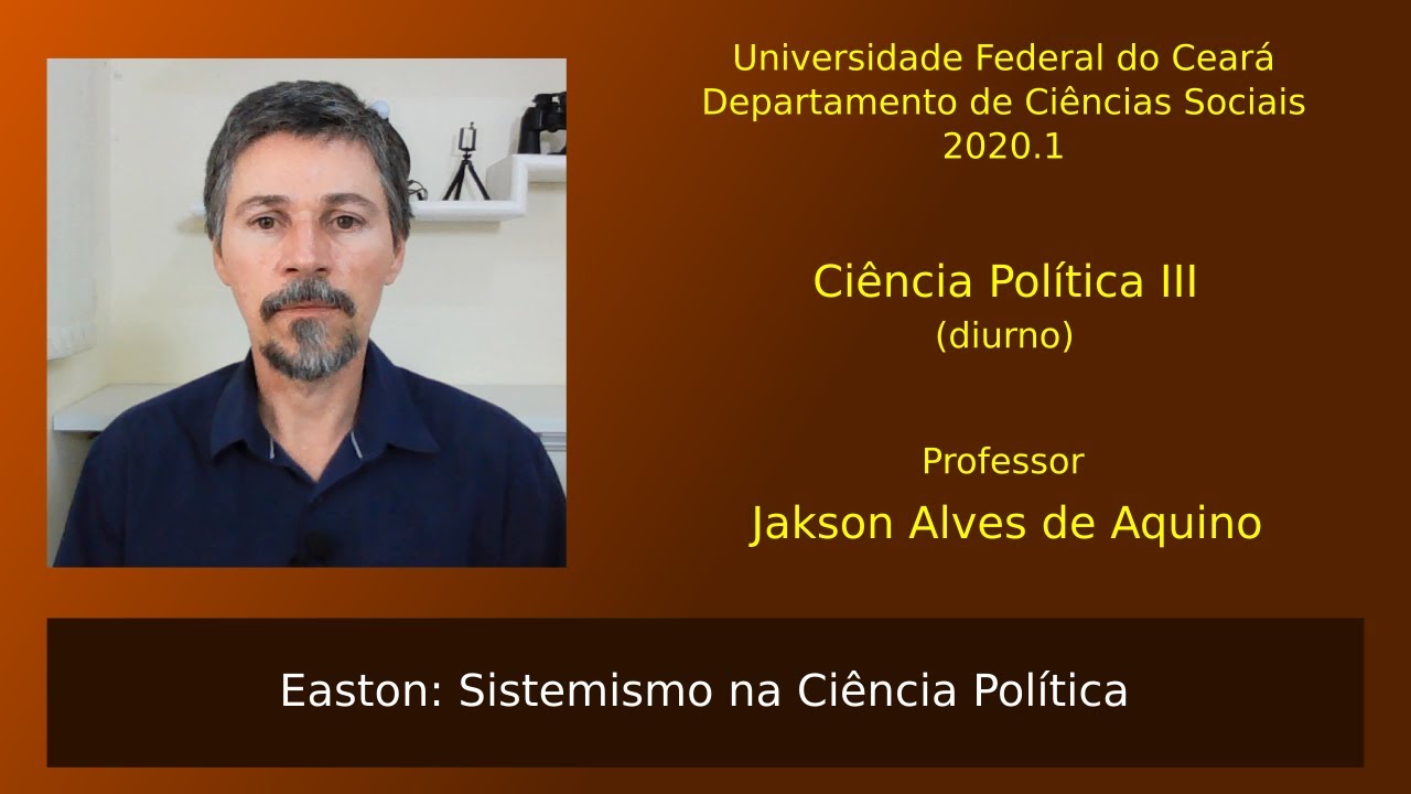 Sistemismo na Ciência Política (David Easton) - YouTube