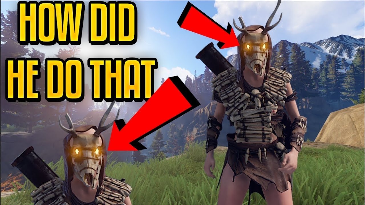 How To Get Glowing Eyes In Rust - Holloween Easter Egg (Update 183 ...