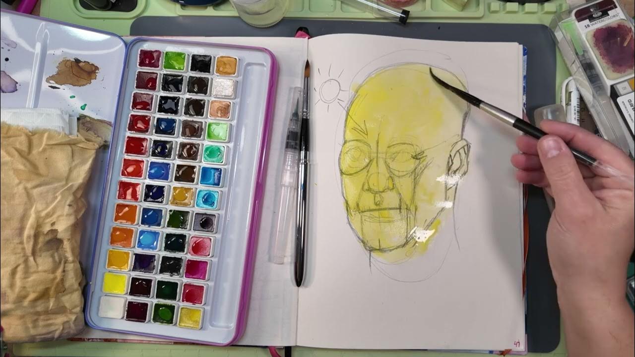 Making Blobs for Sketching Faces Later - Art Making 110 - YouTube