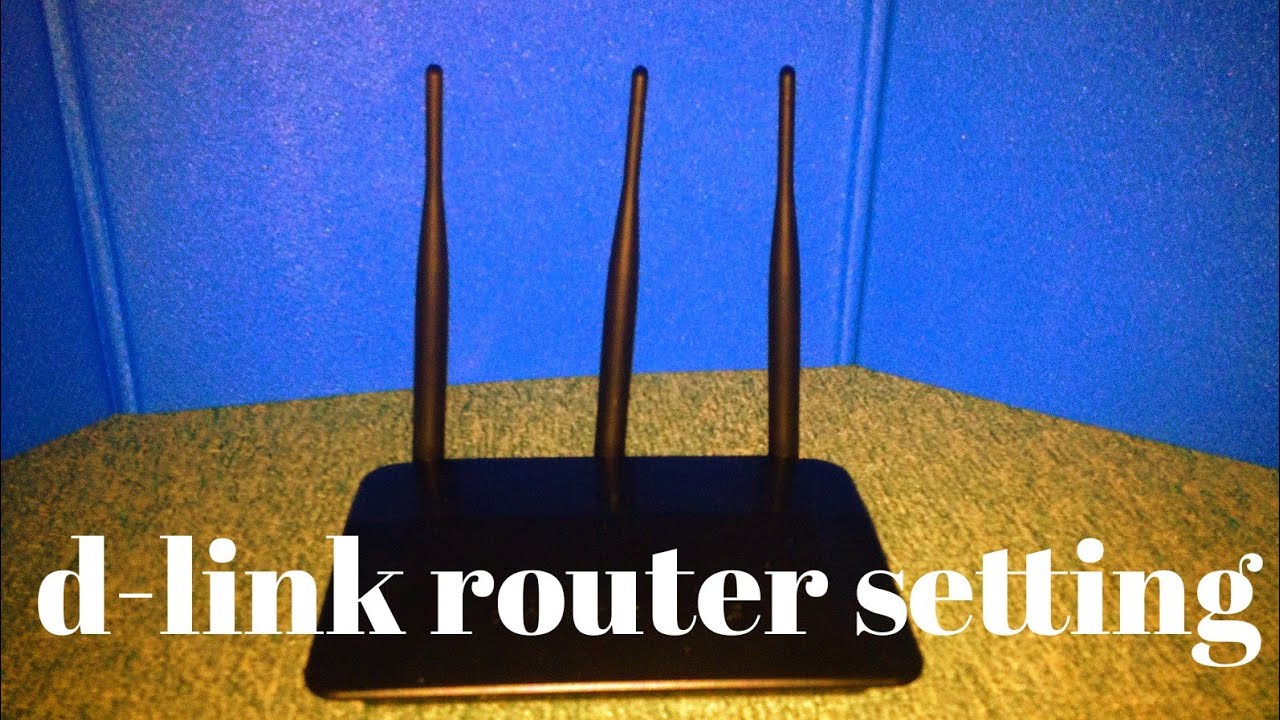 Quickly enable traffic Control of D-Link router setting - YouTube