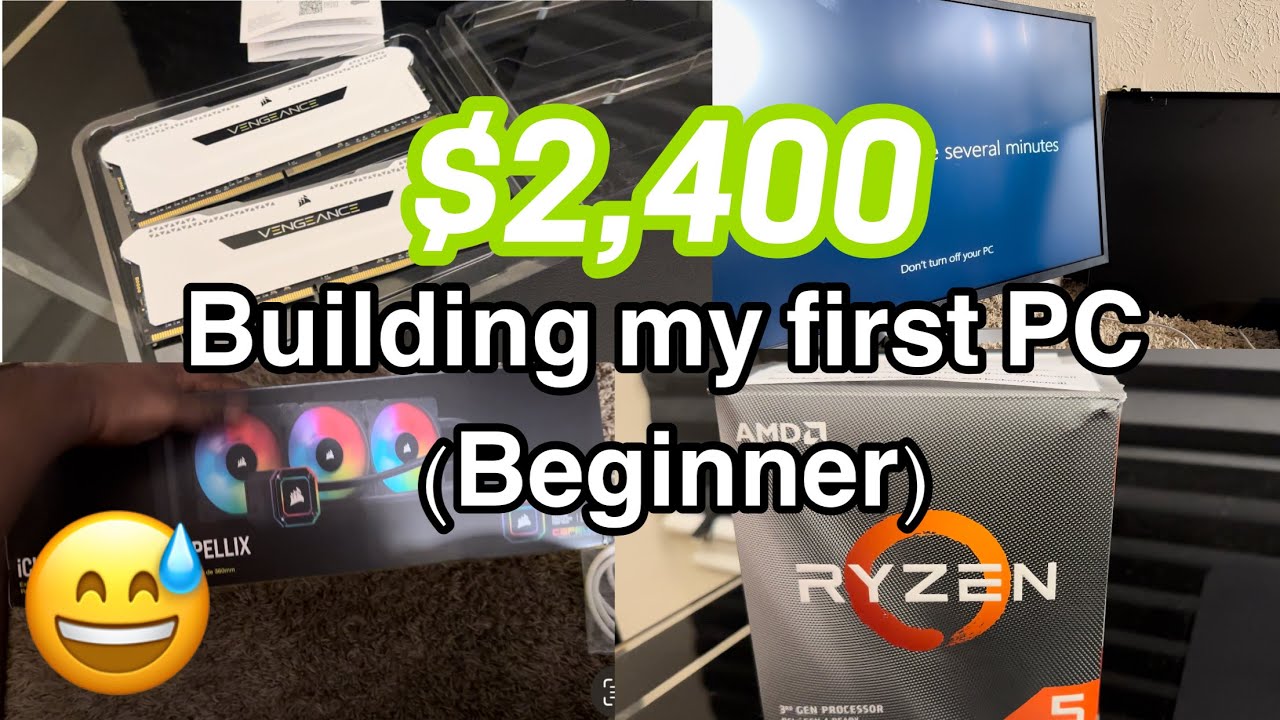 Building My First Gaming Pc (Beginner) - YouTube