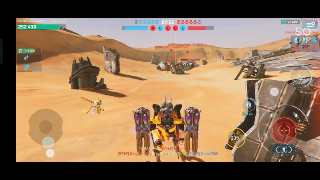 War Robots Ultimate Falcon Hangar sped up 1.5 Gameplay Jan 2025 - YouTube