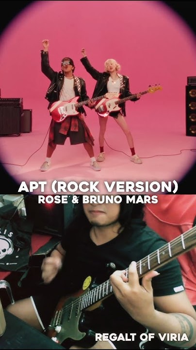 APT (Rock Ver) - @roses_are_rosie @brunomars #viral #fyp #rock #APT # ...