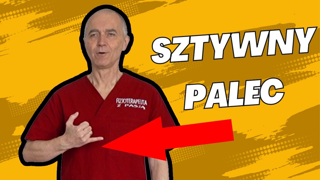 Sztywny palec po upadku - YouTube