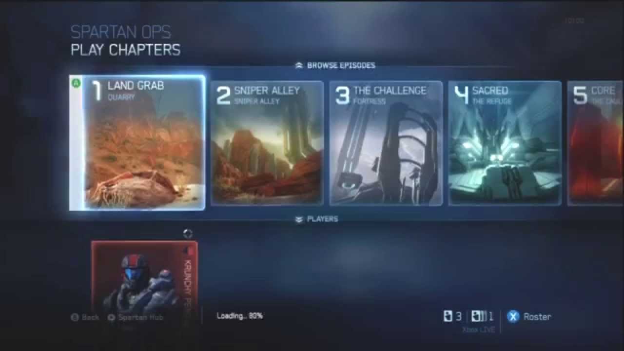 Halo 4 - Menu Layout (Disc 2 of 2) - YouTube