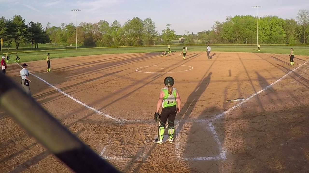 04292017 - Game 3 - Haylee Slap Double - YouTube