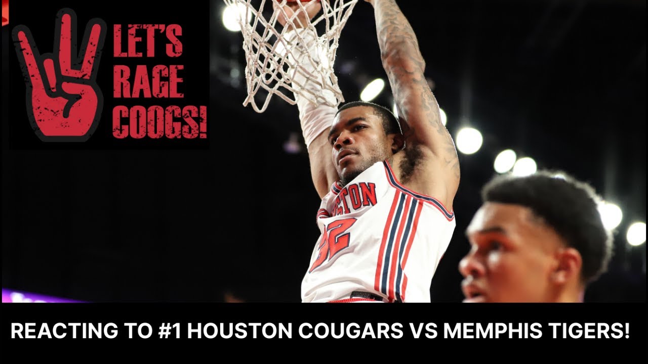 Let's Rage Coogs basketball! Reacting to #1 Houston Cougars 67-65 win ...