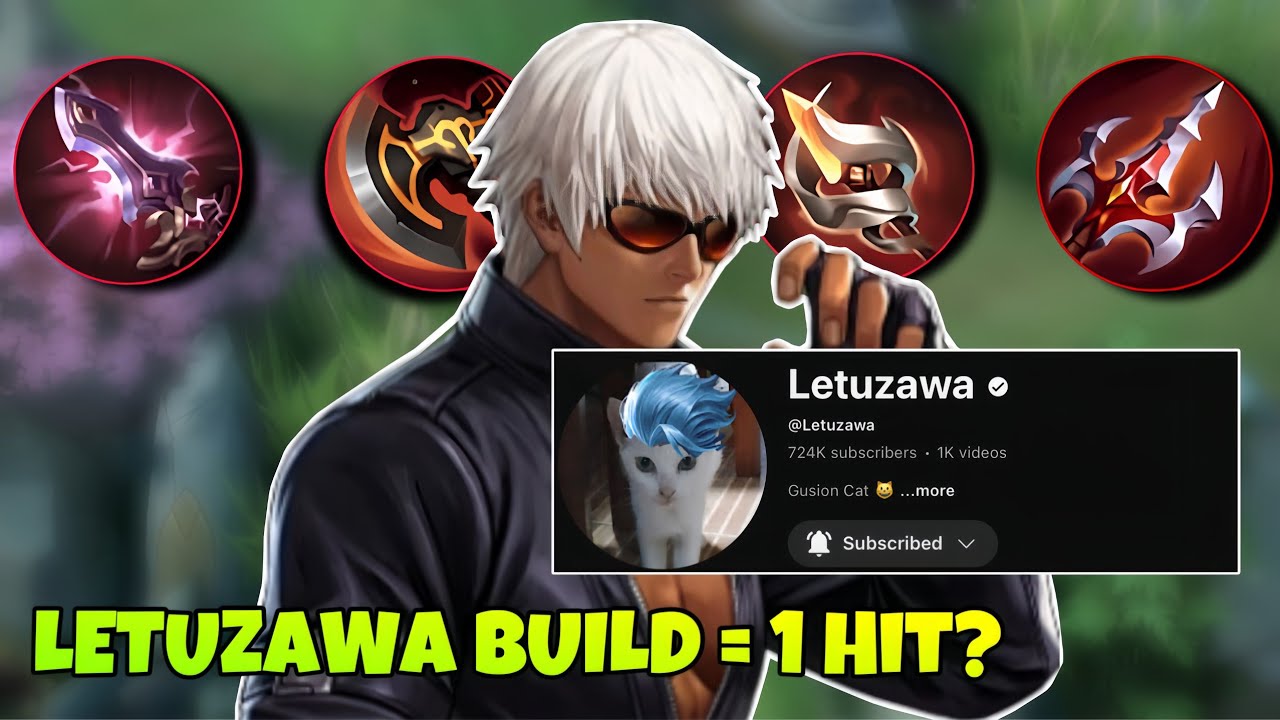 I TRY LETUZAWA GUSION RED BUILD AND THIS HAPPEND..! (must watch🥶) - YouTube
