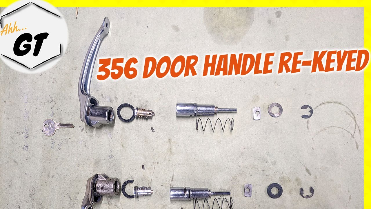 How To Restore & Rekey A Porsche 356 Door Handle Lock - LITTLE Spring ...