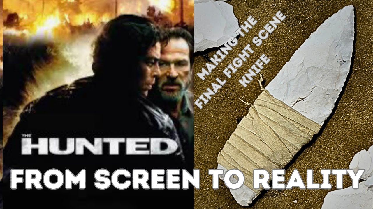 Screen to Reality: The Hunted's Iconic Stone Knife #outdoorskills # ...