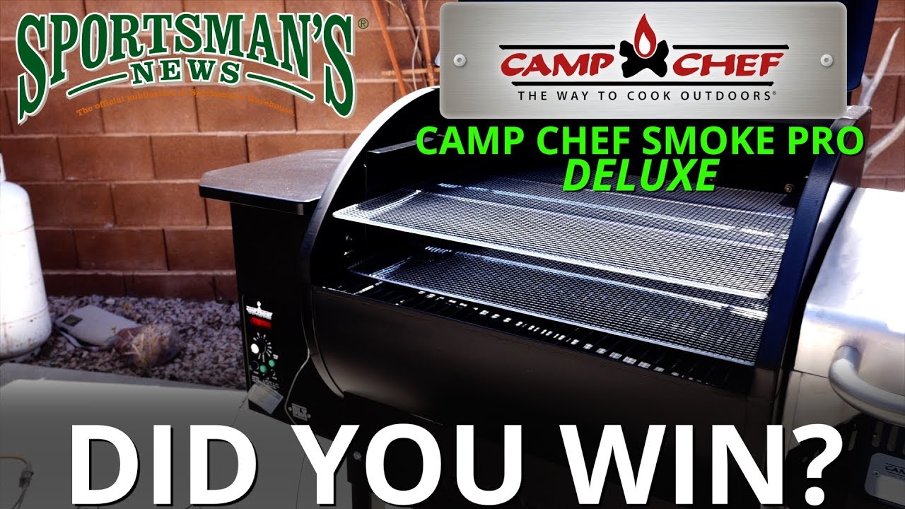 Drawing for Camp Chef Smoke Pro DLX - YouTube