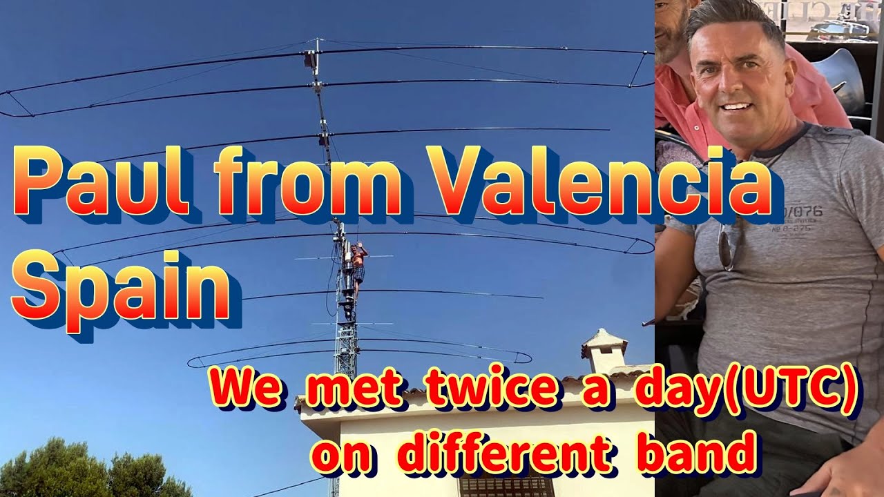 Incredible strong signal from Valencia #Spain #EA5JZ #Valencia #HL1SB ...