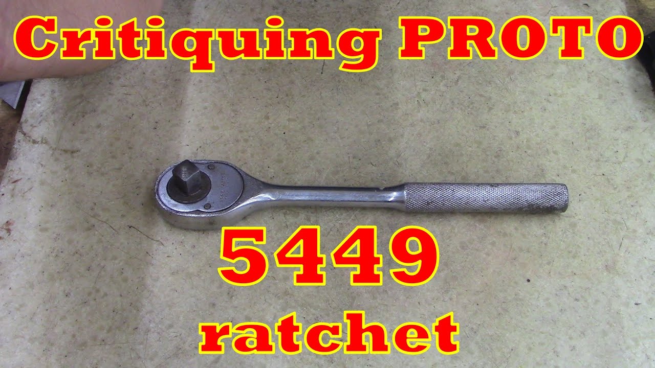 Critiquing Proto 5449 ratchet!!!!! - YouTube