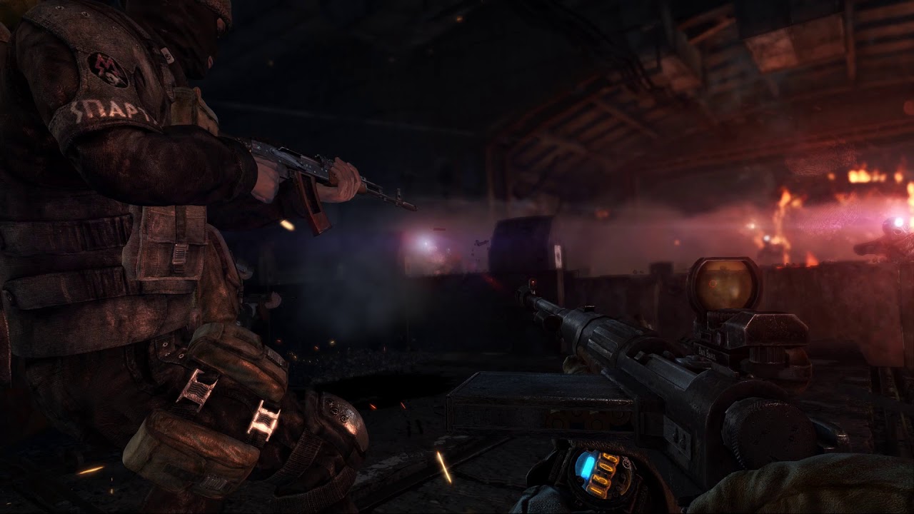 METRO LAST LIGHT GAMEPLAY - YouTube