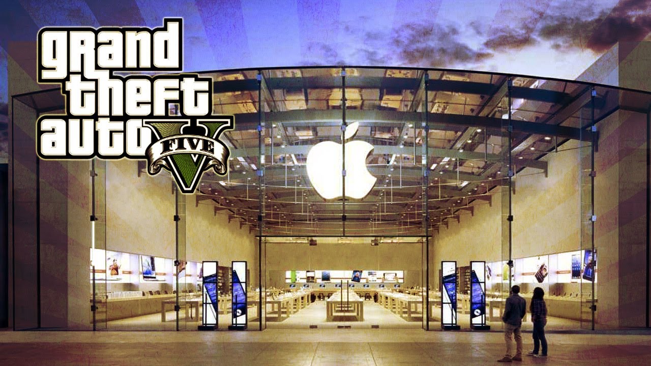GTA V Online - Apple Presente! "APPSTORE" (Referencia) - YouTube