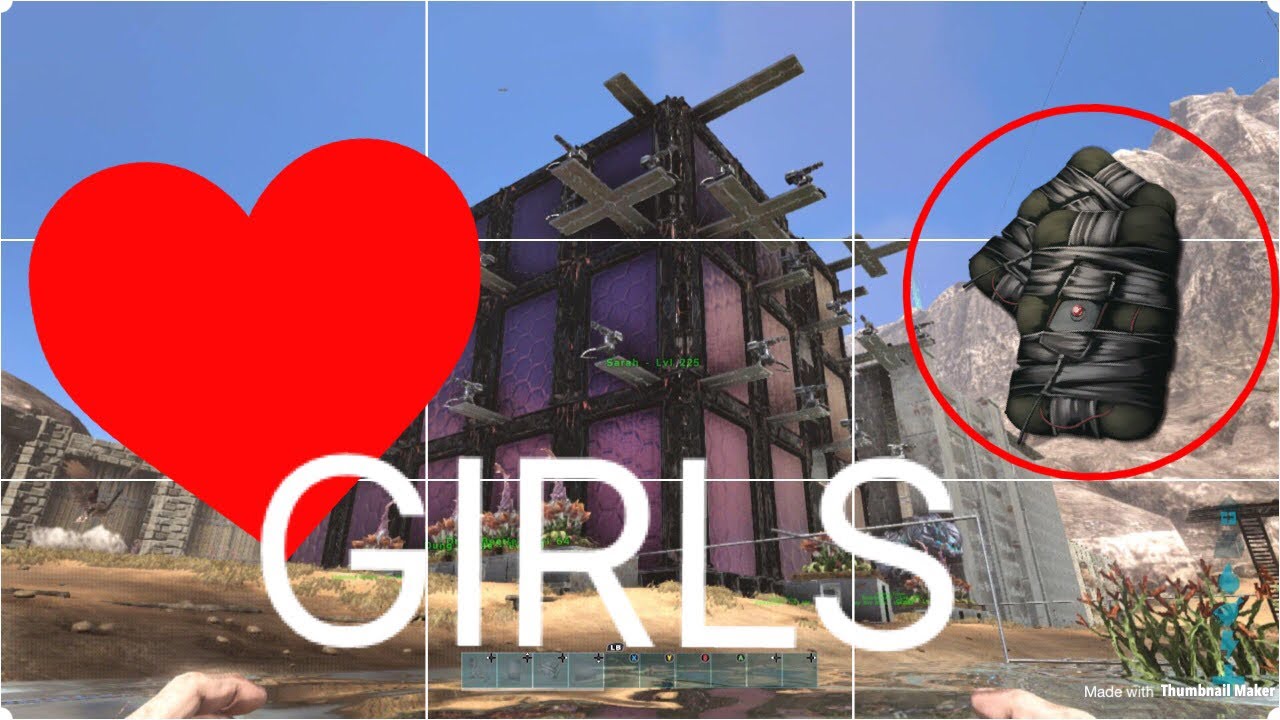 RAIDING GIRLS - ARK SURVIVAL EVOLVED - YouTube