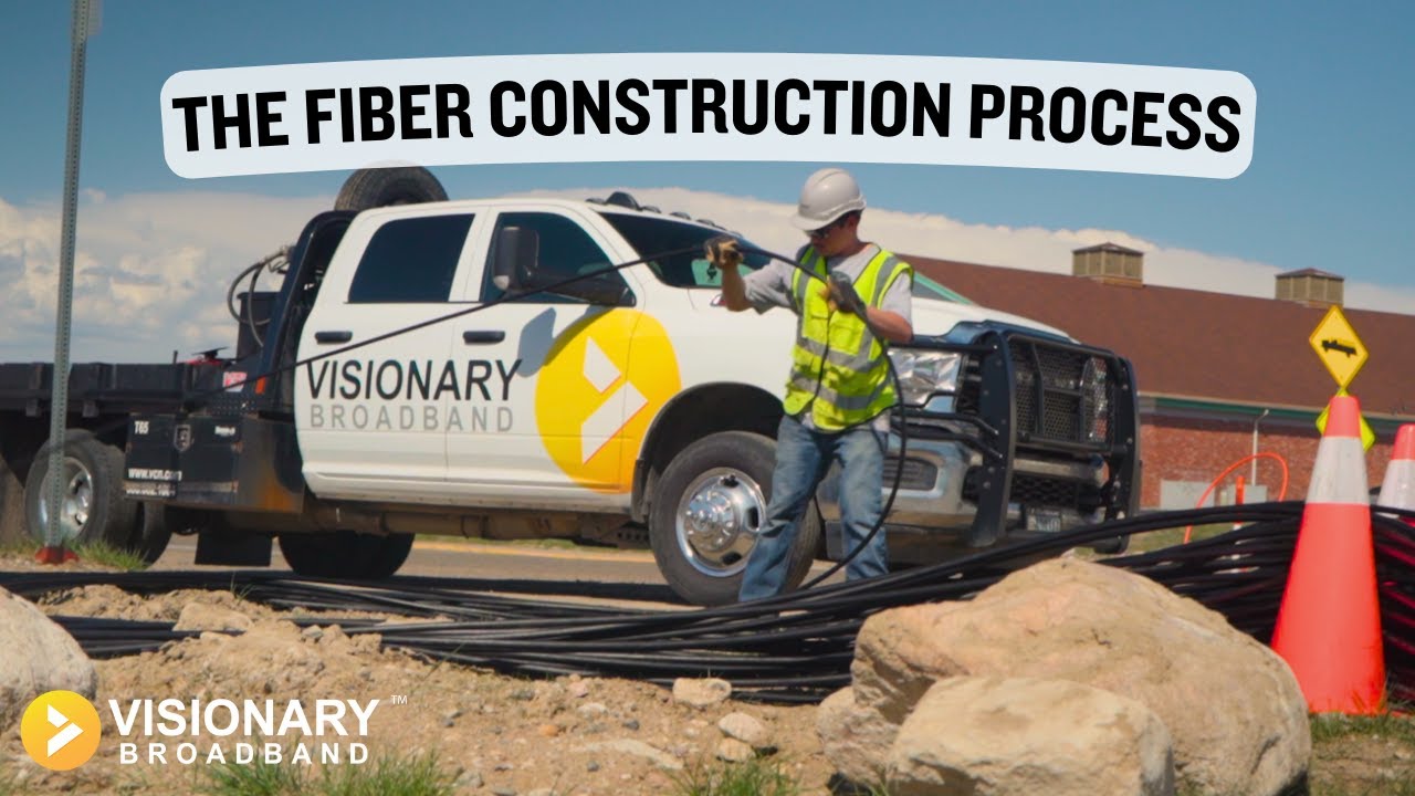 Fiber Internet Construction Process | Visionary Broadband - YouTube