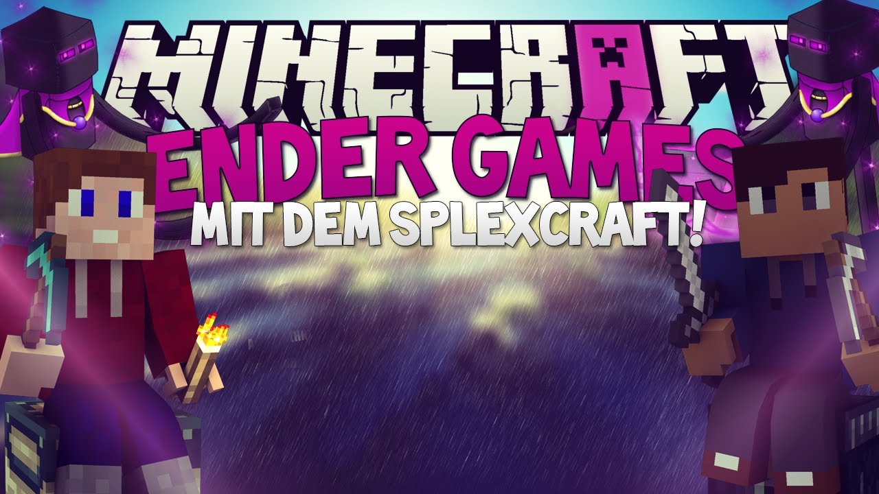 Spannende Runden! - Minecraft ENDERGAMES mit Splexcraft - YouTube