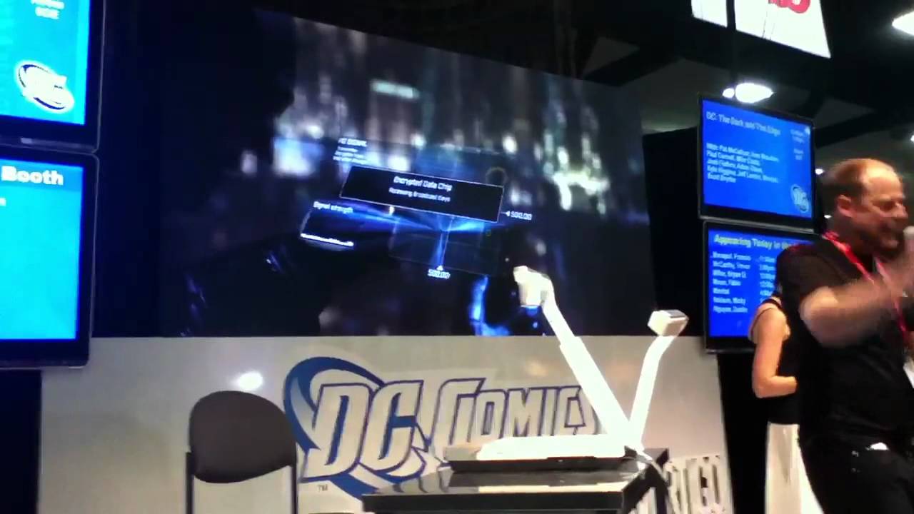 Batman arkham city comic con demo - YouTube