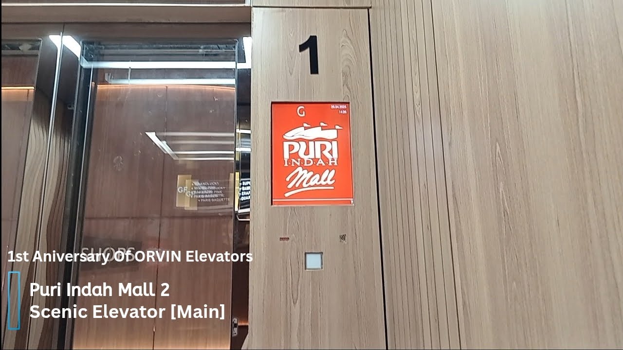 [Ascension Day Special] Schindler 5000 Scenic Elevator at Puri Indah ...