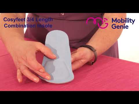 3/4 length Combination Insole | Cosyfeet | Mobility Genie