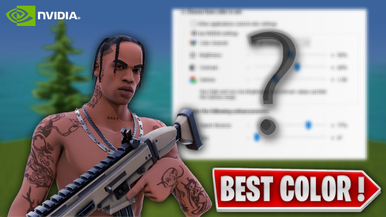 The BEST Color Settings For Fortnite CH.2 Season 7 ! (Nvidia only ...