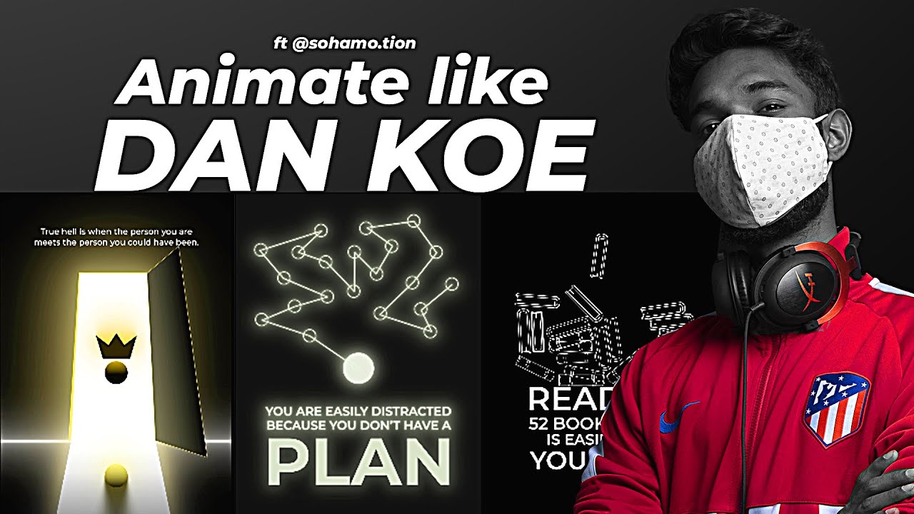 Create Animations like Dan Koe, BehaviorHack and SystemSunday | BTS Animation #thedankoe # ...