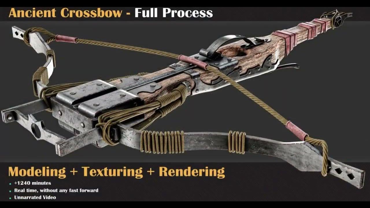Mediaeval Crossbow - Full Tutorial - YouTube