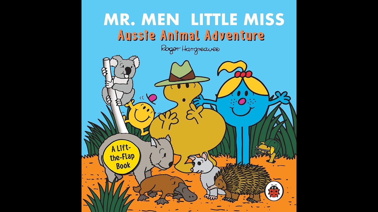 Flip Through Mr Men Little Miss Aussie Animal Adventure - A Lift-the ...