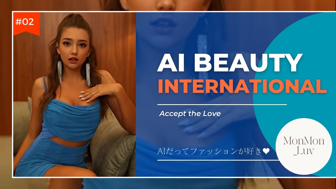 [Beautiful girl] AI Beauty International_02 ～AIだってファッションが好き♡～ - YouTube