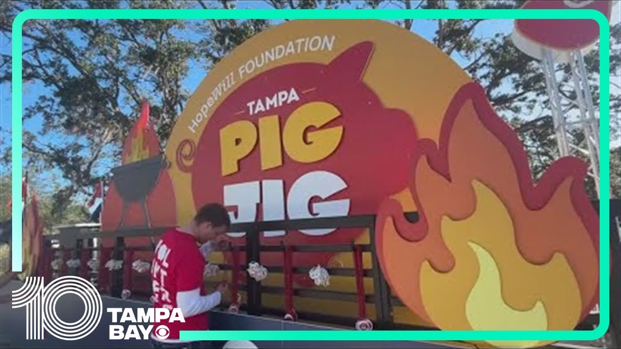 The 13th Annual Tampa Pig Jig finally kicks off after being rescheduled ...